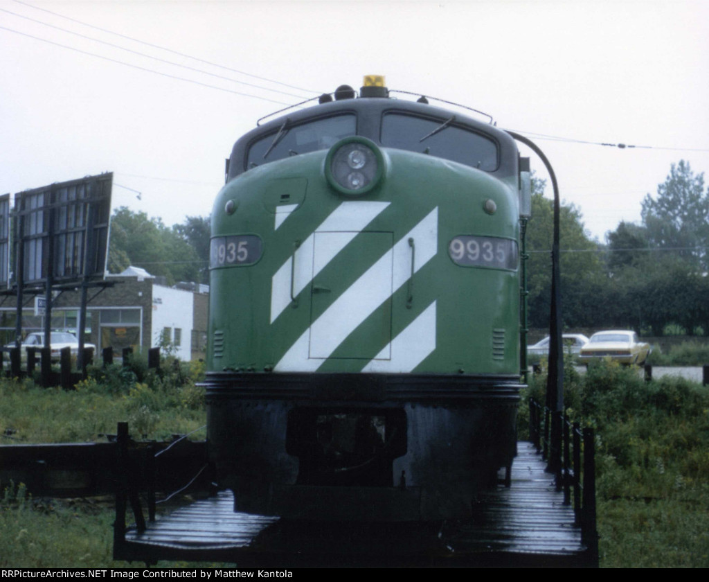 Sitting on the turntable